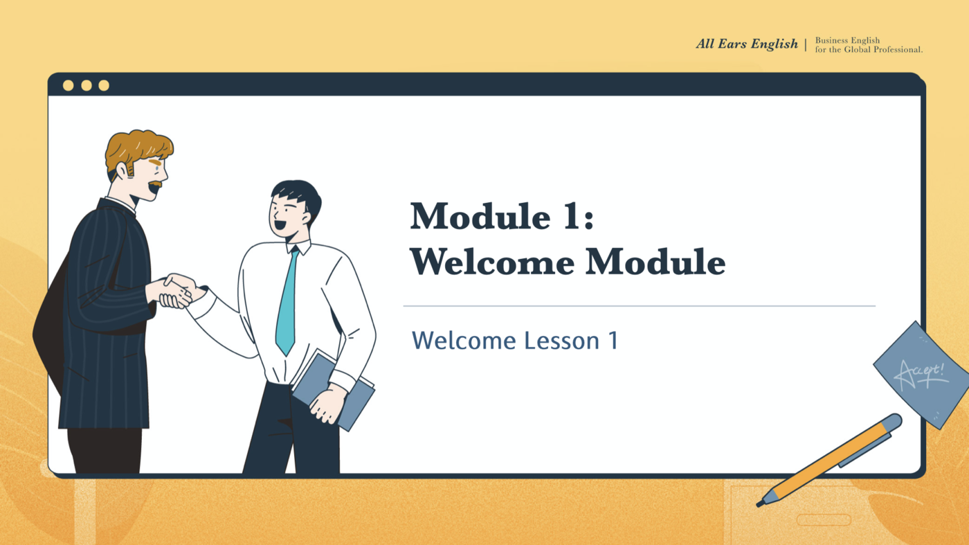 Module 1 - Welcome Lesson 1 - PressPlay Academy
